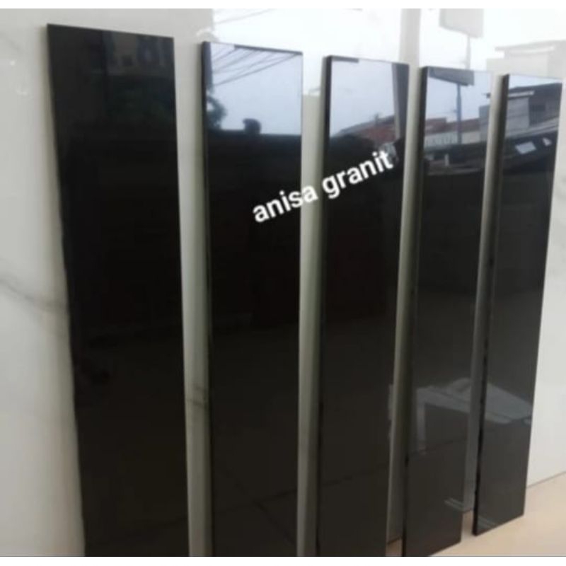 Jual list plint 10x120 hitam glossy | Shopee Indonesia