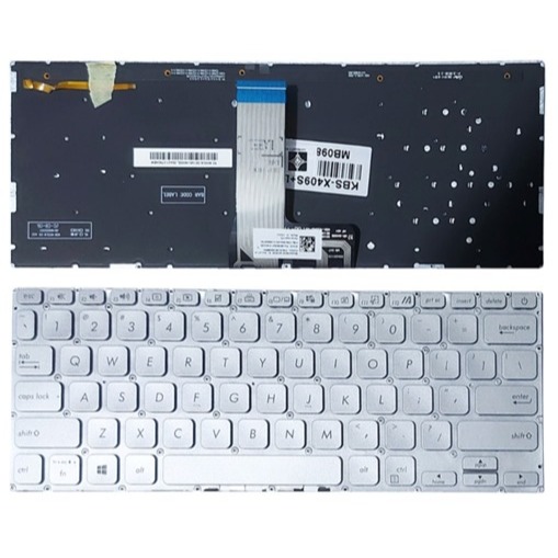 Jual Keyboard Asus Vivobook A409 X409 X409L X409F A420 M409 A416 Silver ...