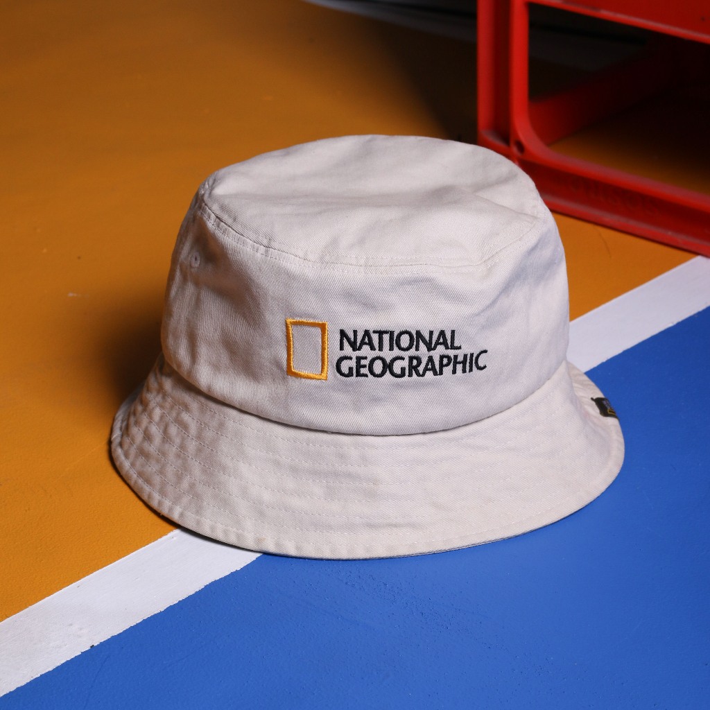 Jual National Geographic Bucket Hat H.127 (Second) | Shopee Indonesia