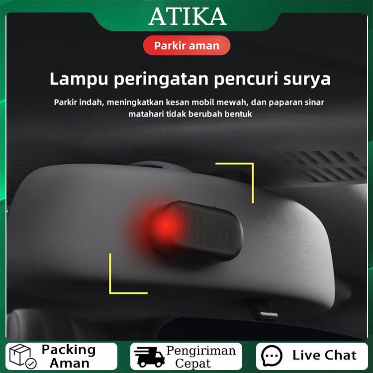 Jual Lampu Peringatan Tenaga Surya Mobil Car Alarm Lampu Warning ...