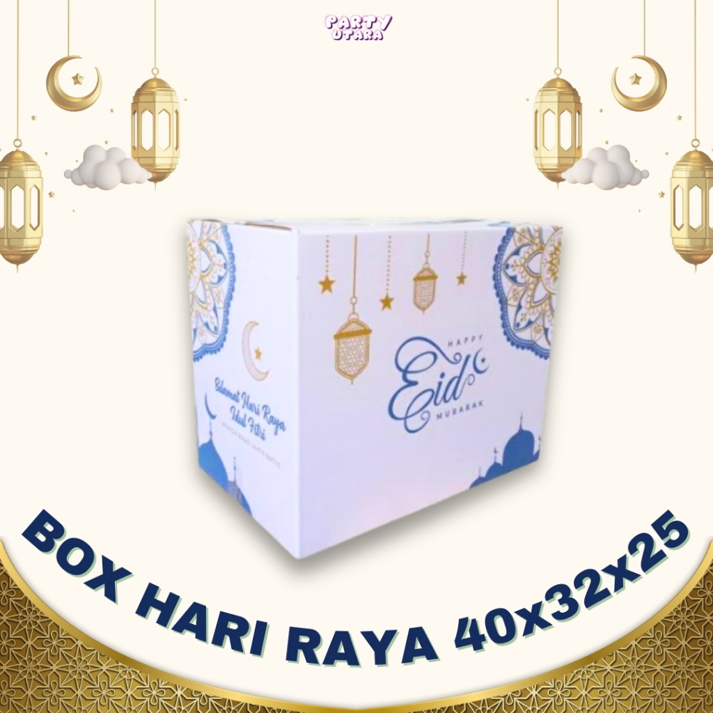 Jual BOX HARI RAYA UKURAN 40x32x25/BOX HAMPER/KOTAK HAMPERS RAYA/BOX ...