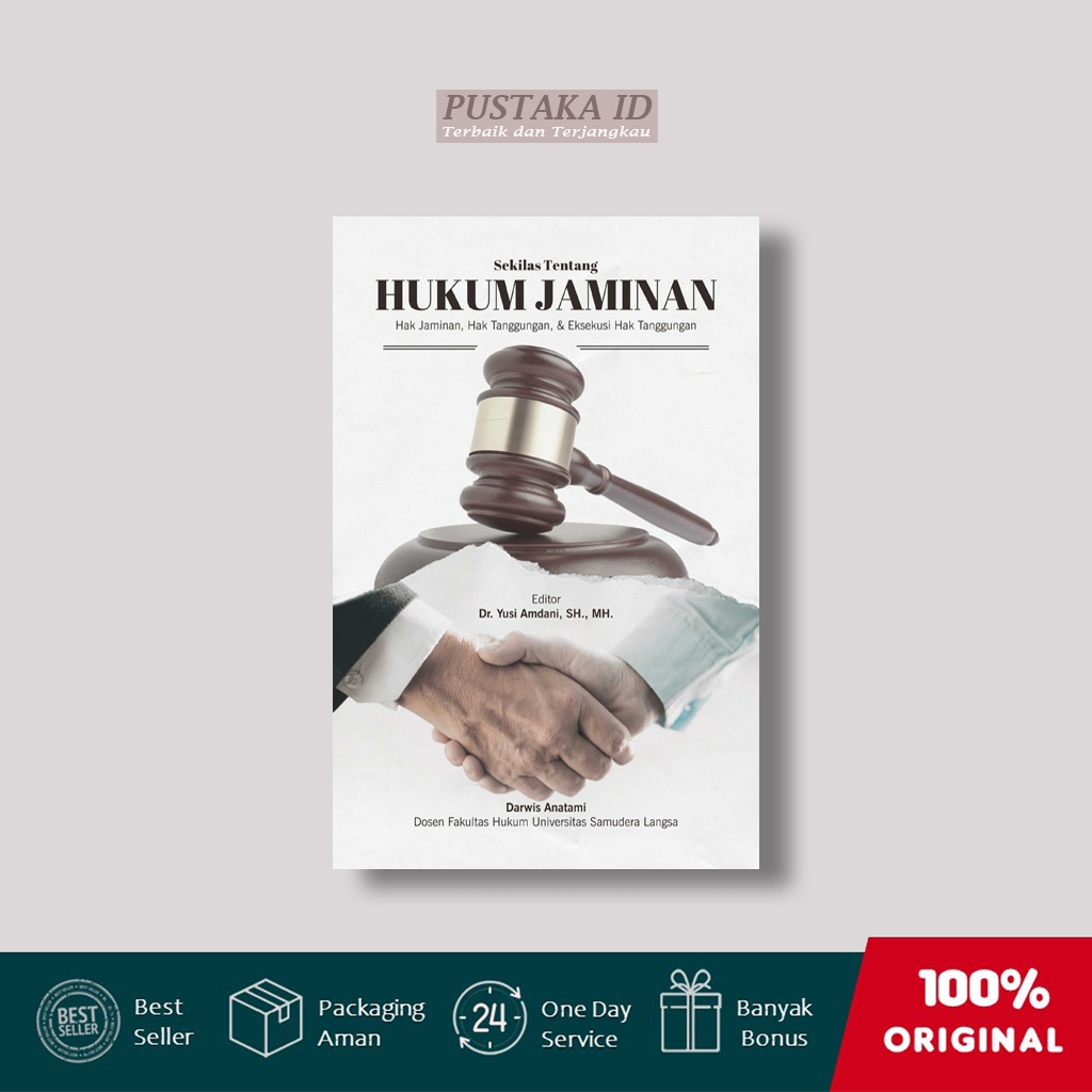 Jual Buku Sekilas Tentang Hukum Jaminan (Hak Jaminan, Hak Tanggungan ...