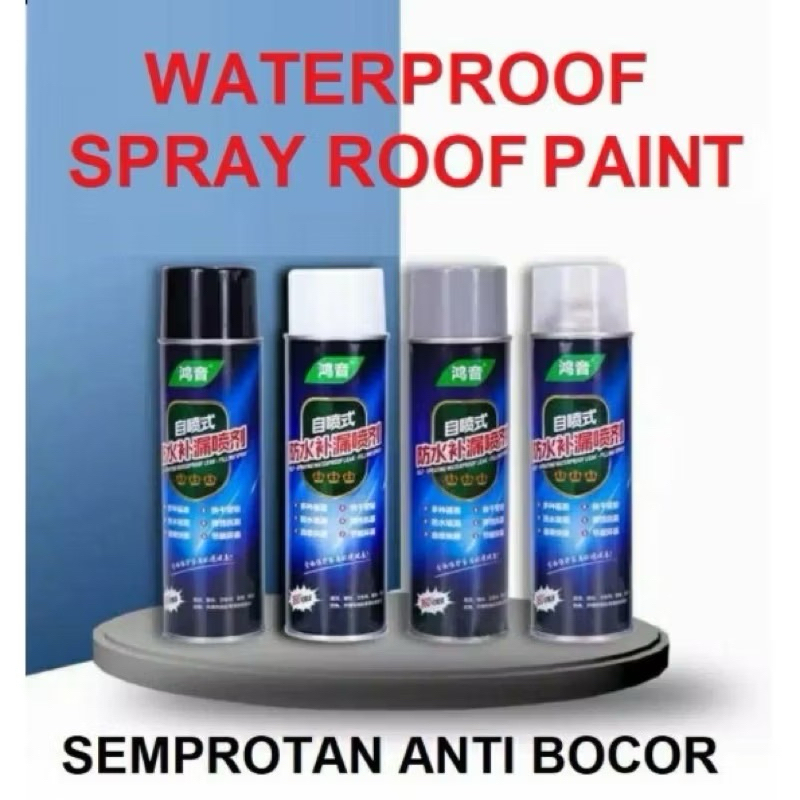 Jual GS Spray Anti Bocor Tahan Air Atap-Roof Glue Exterior Wall Spray ...