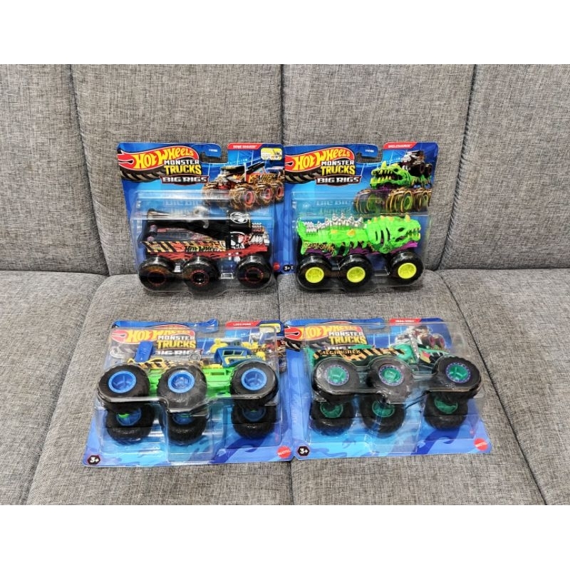 Jual Hot Wheels Monster Trucks Big Rigs - Mainan Mobil Anak | Shopee Indonesia