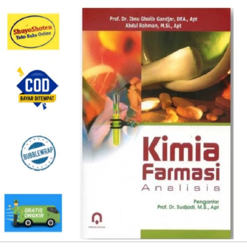 Jual BUKU KIMIA FARMASI ANALISIS - ABDUL ROHMAN | Shopee Indonesia