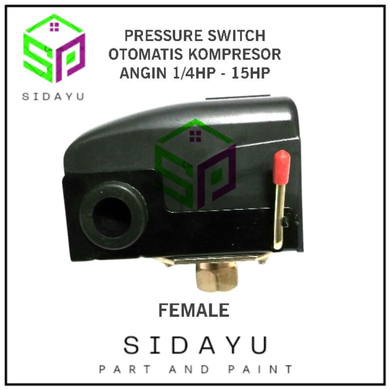 Jual Pressure Switch Otomatis Kompresor Angin Female | Shopee Indonesia