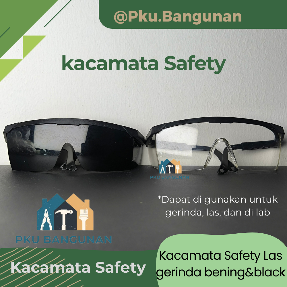 Jual Kacamata Safety / Kacamata Las Gerinda Lab / Safety Glasses ...