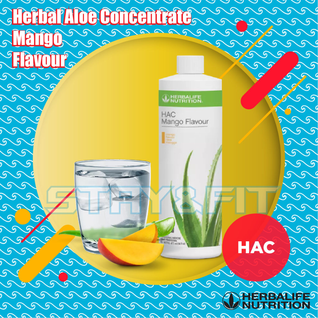 Jual HERBAL ALOE CONCENTRATE (HAC) - Rasa Mango (Barcode dipotong ...