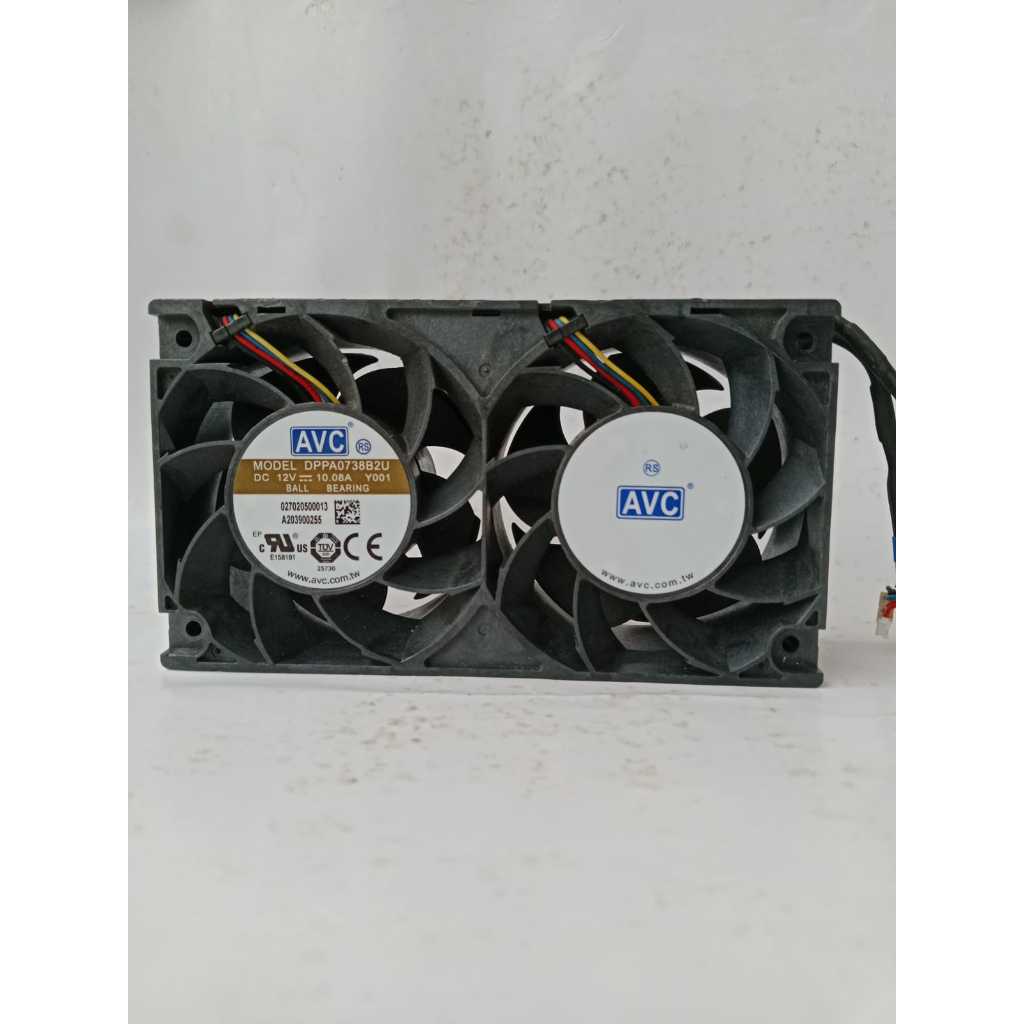 Jual kipas Fan DC Double 12V 10.08A AVC Super High Speed Cooling Fan 7x7 CM | Shopee Indonesia