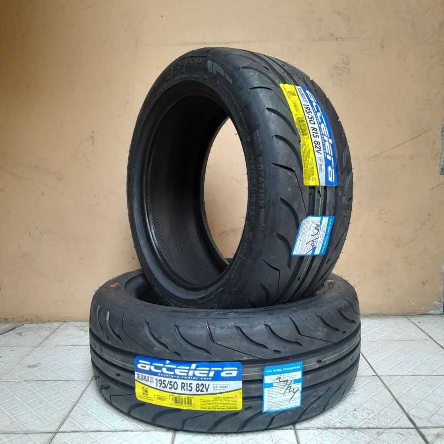Jual Ban Mobil Semi Slick 195/50 R15 ACCELERA - ban mobil ring15 ...