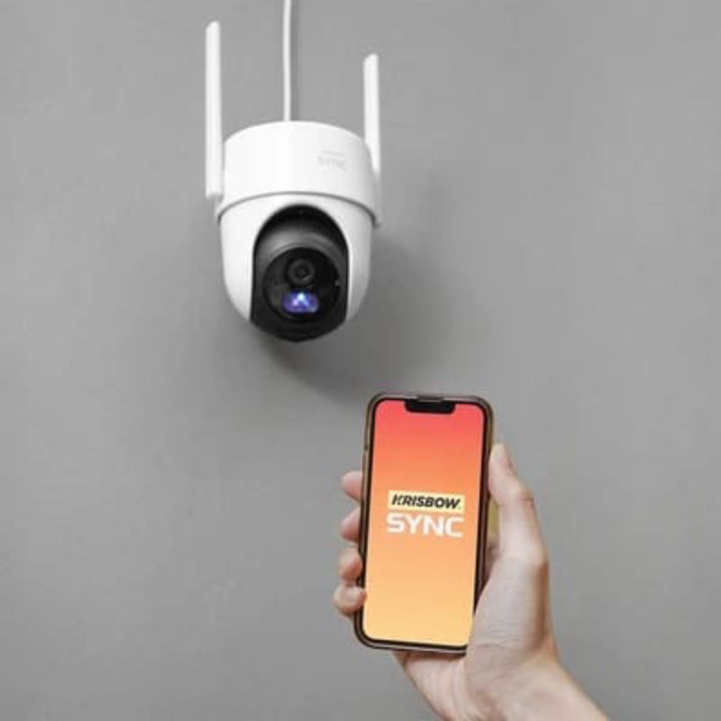 Jual Cctv Krisbow Sync Smart Ip Camera Outdoor Wifi Ptz Speed 4mp ...