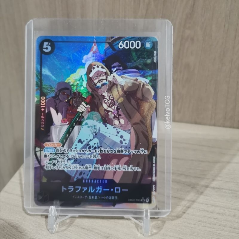 Jual EB02-045 Trafalgar Law P-SR One Piece TCG JP Alternate Art | Shopee Indonesia