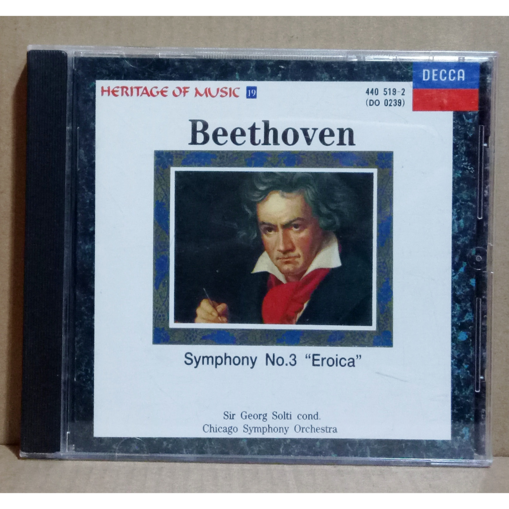 Jual BEETHOVEN - SYMPHONY NO 3 EROICA - CD | Shopee Indonesia