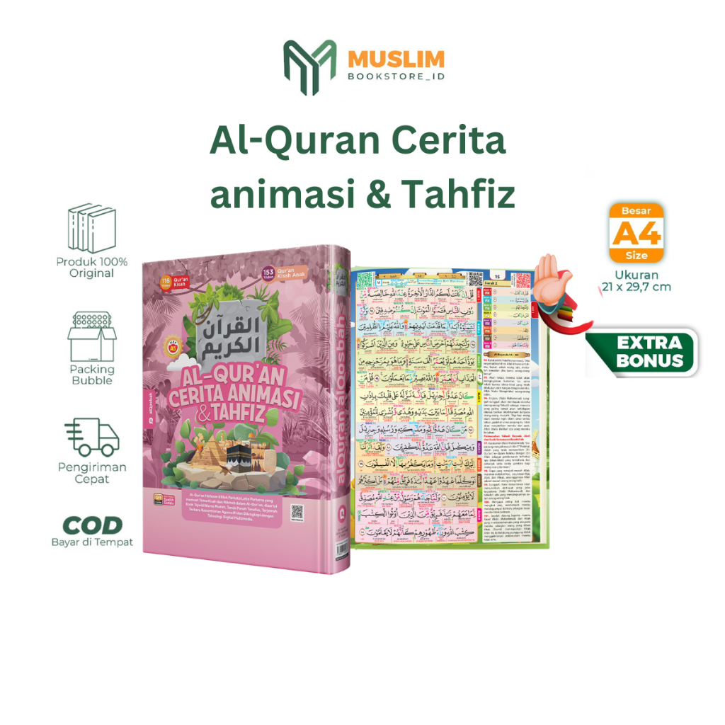 Jual Al-Qur'an Cerita Animasi & Tahfiz ADVENTURE KISAH QURAN BELAJAR ...