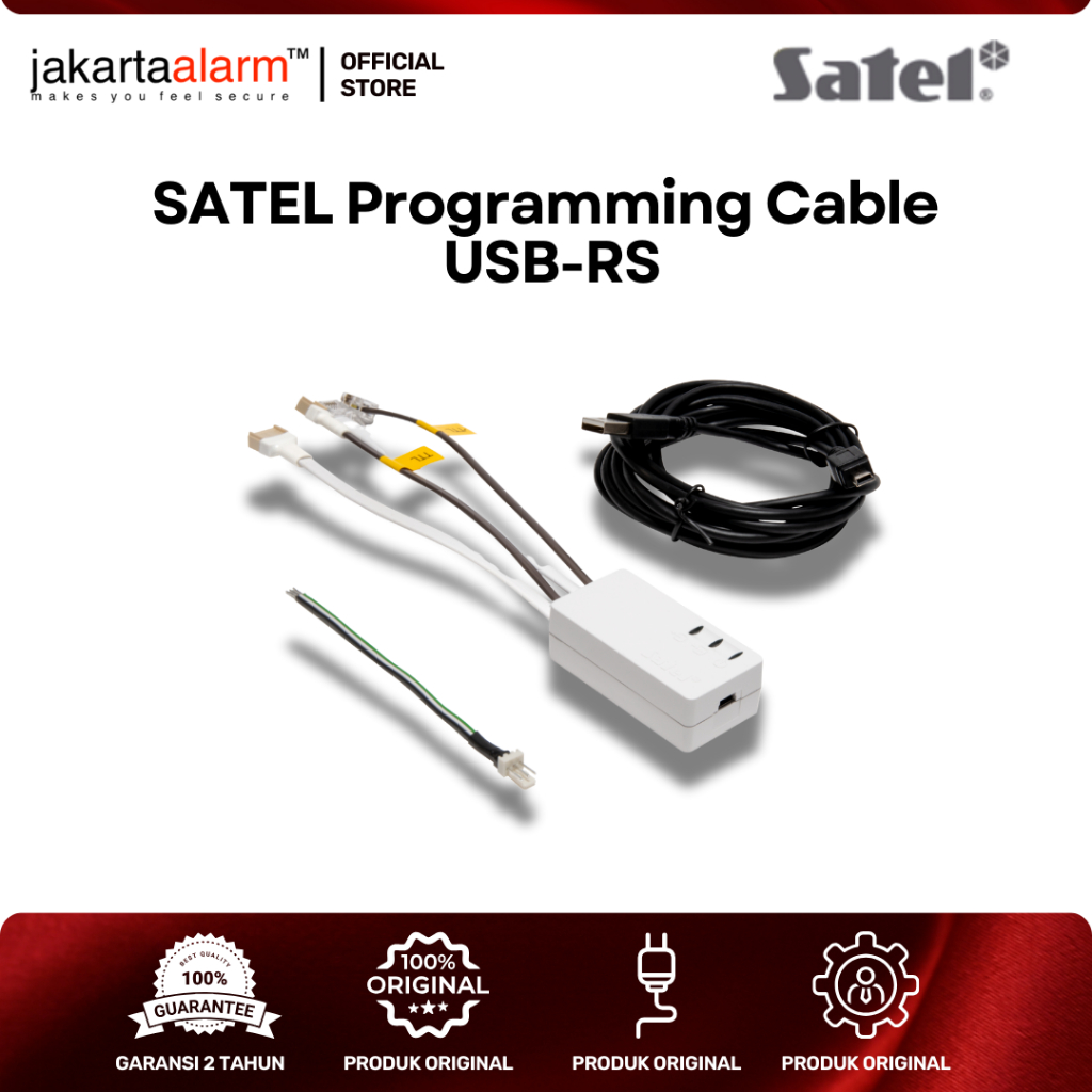 Jual SATEL Programming Cable USB-RS | Shopee Indonesia