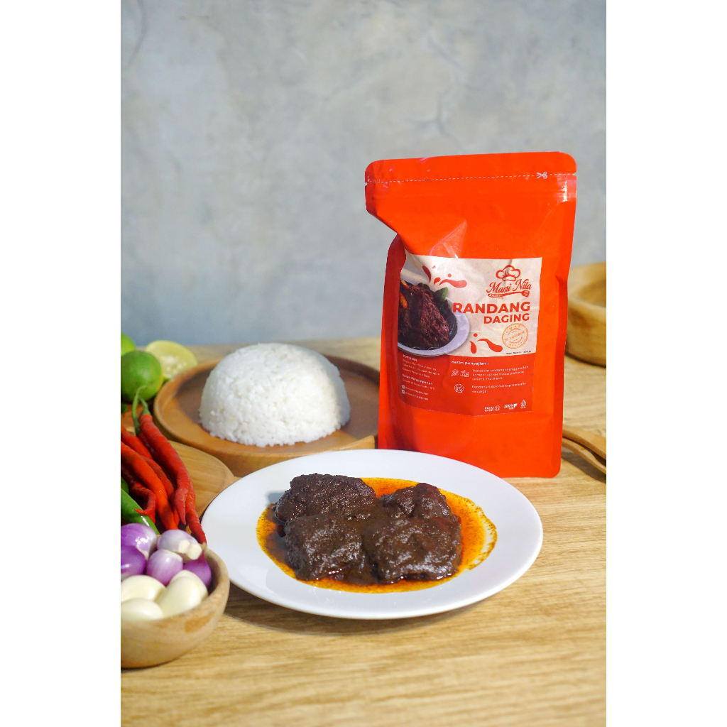 Jual RENDANG DAGING 200gr FROZEN PO 1-3 HARI | Mami Nita Kitchen ...