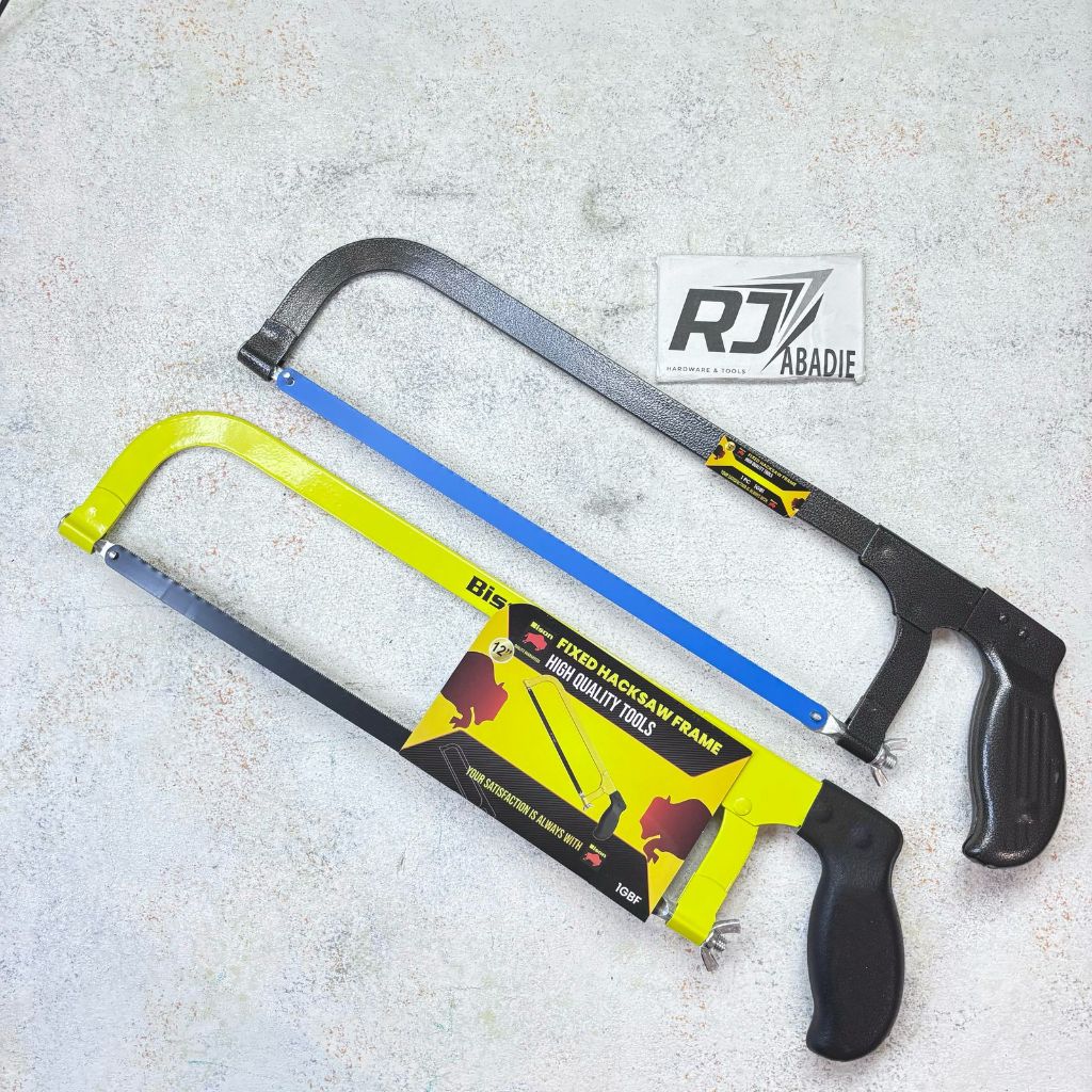 Jual Stang Gergaji Gagang Besi Hitam / Kuning +Free Mata Graji BISON 12 ...