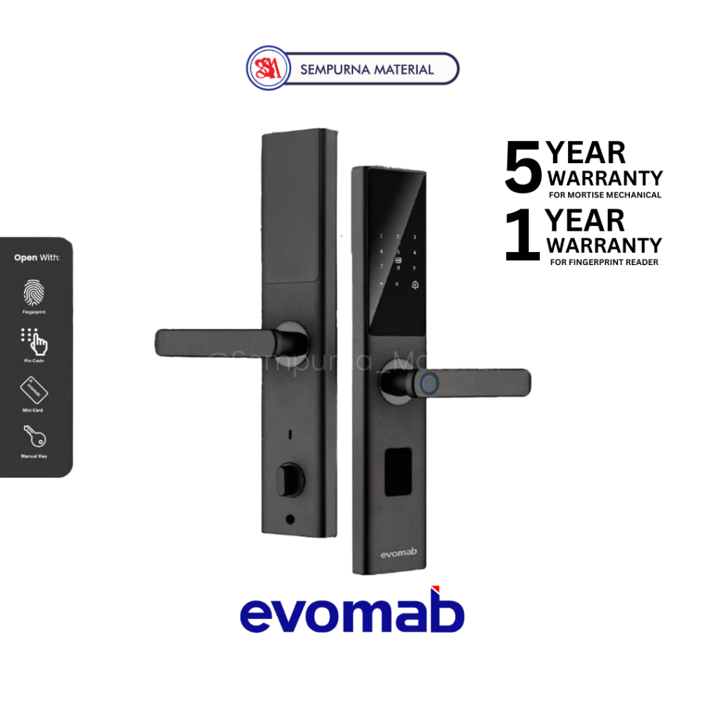 Jual Evomab Smart Door Lock EDLK-MK1C | Shopee Indonesia