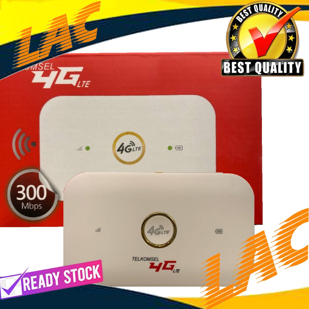 Jual Modem Mifi 4G LTE 300Mbps Unlock All Operator Modem Wifi Mifi 4G ...