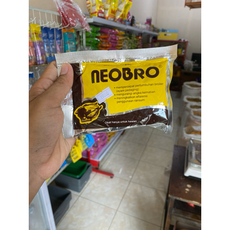 Jual NEOBRO 100 GR MEDION VITAMIN PENGGEMUK BROILER VITAMIN PERTUMBUHAN ...
