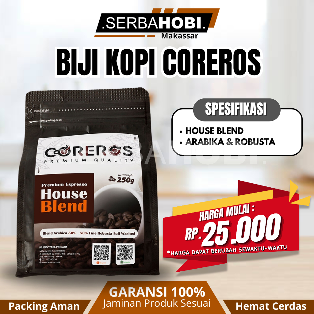 Jual Biji Kopi House Blend Premium Arabica Robusta | Shopee Indonesia