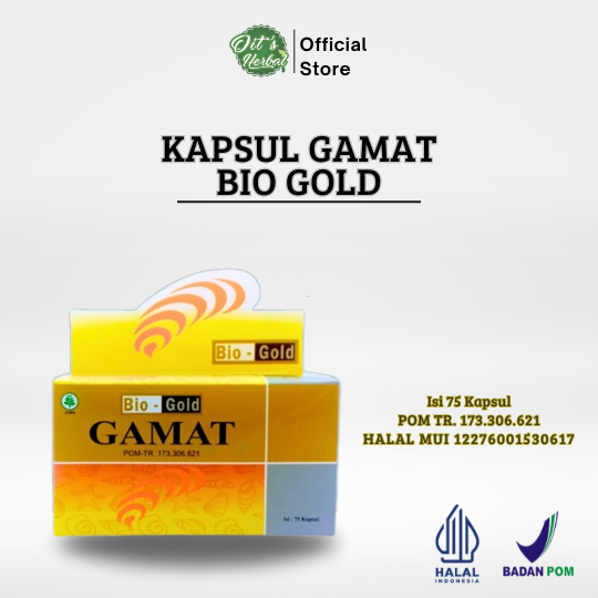 Jual Bio-Gold Kapsul Gamat Gold Plus 75 Kapsul - Suplemen Alami untuk ...