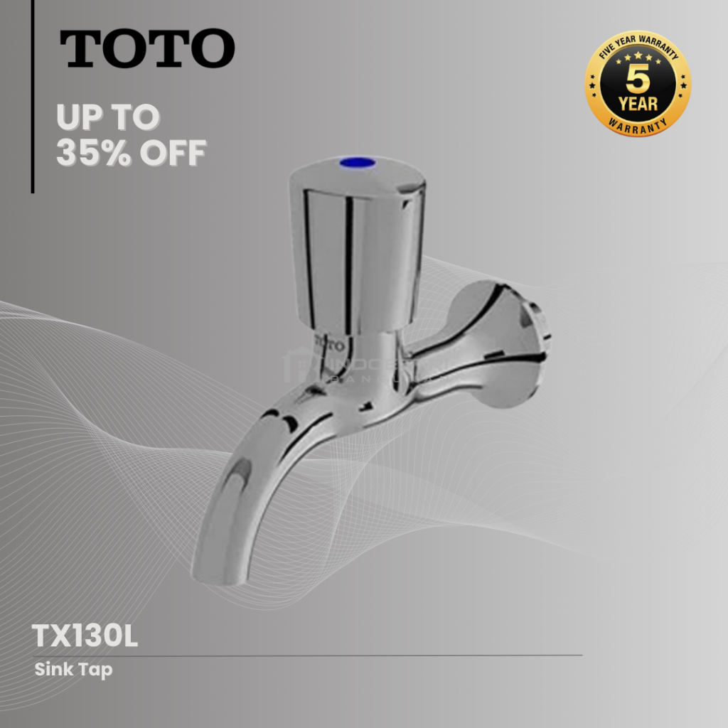 Jual Kran Air TOTO TX130L / Kran Tembok TOTO TX130L | Shopee Indonesia