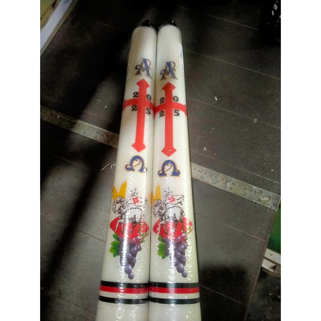 Jual Lilin Altar/Lilin Misa/Lilin Paskah 2025 7cmX50cm LPKH-750 /Mass ...