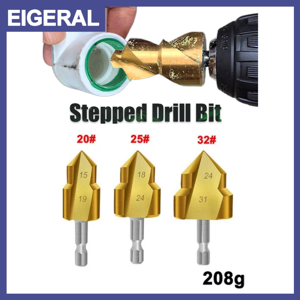Jual PPR lifting,stepped drill bit, Hexagon shank water pipe connection ...