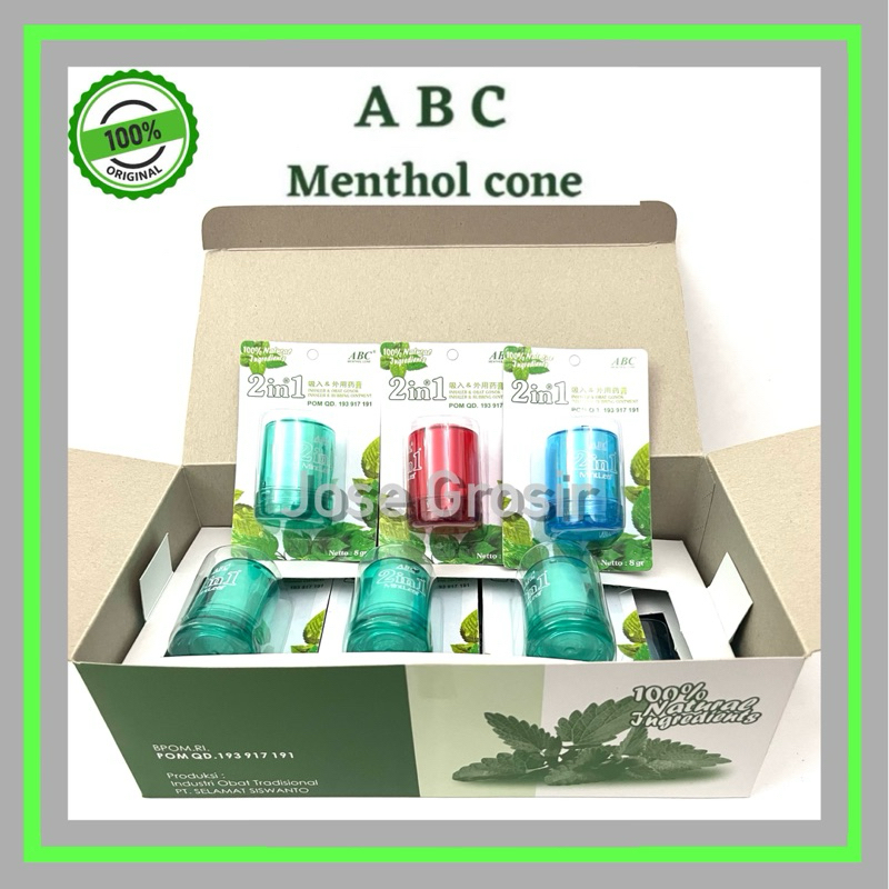 Jual 1 BOX ISI 12 PCS ABC MENTHOL 8 GRAM | Shopee Indonesia