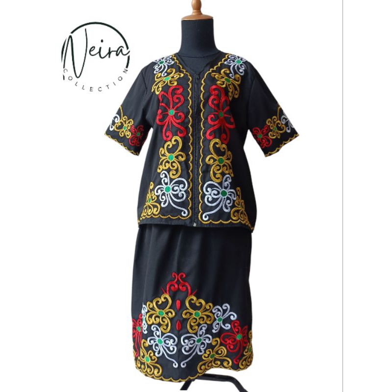 Jual Rompi Dayak Kalimantan Motif Borneo | Shopee Indonesia