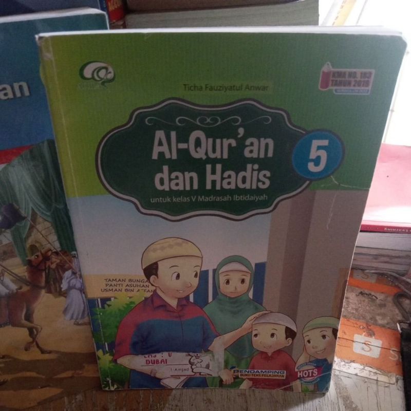 Jual BUKU AL-QUR'AN DAN HADIS UNTUK MADRASAH IBTIDAIYAH KELAS 5 KMA 2019 PENERBIT AQILA TIGA ...