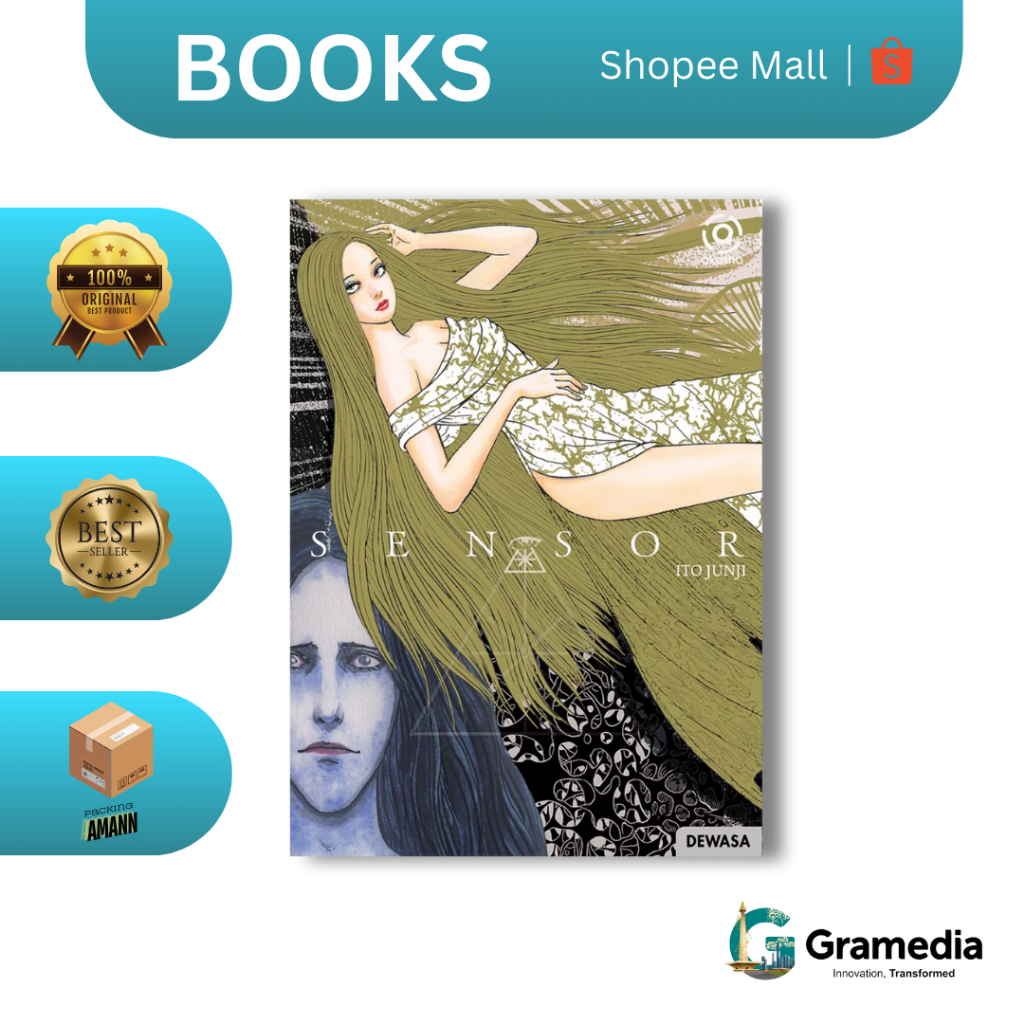 Jual Gramedia MKG - Buku Komik AKASHA : SENSOR - (JUNJI ITO) | Shopee Indonesia