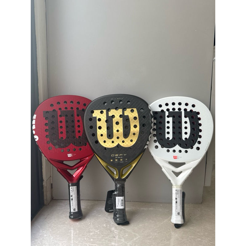 Jual (Instant) Padel Racket Wilson Defy V1/ Pro V1/ Bela Pro V2/ Bela ...
