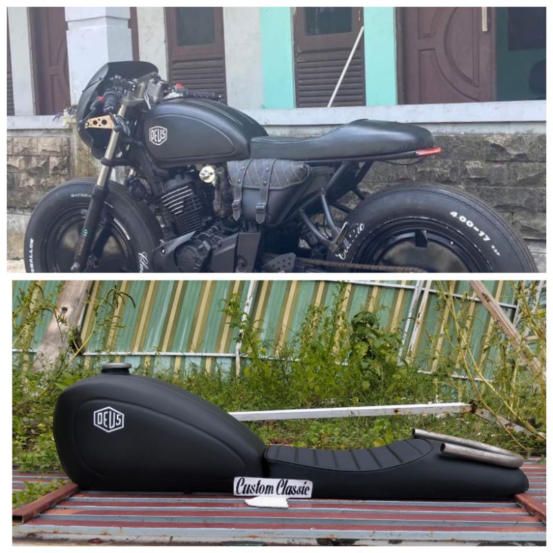 Jual Tangki Custom Japstyle dan Jok Japstyle Custom Caferacer Bratcafe ...