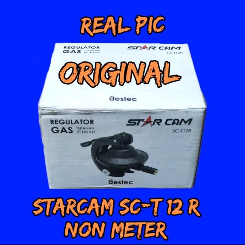 Jual REGULATOR GAS STARCAM SC T12.R ORIGINAL | Shopee Indonesia