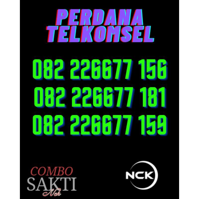 Jual KARTU PERDANA TELKOMSEL SIMPATI Combo Sakti AABBCC | Shopee Indonesia