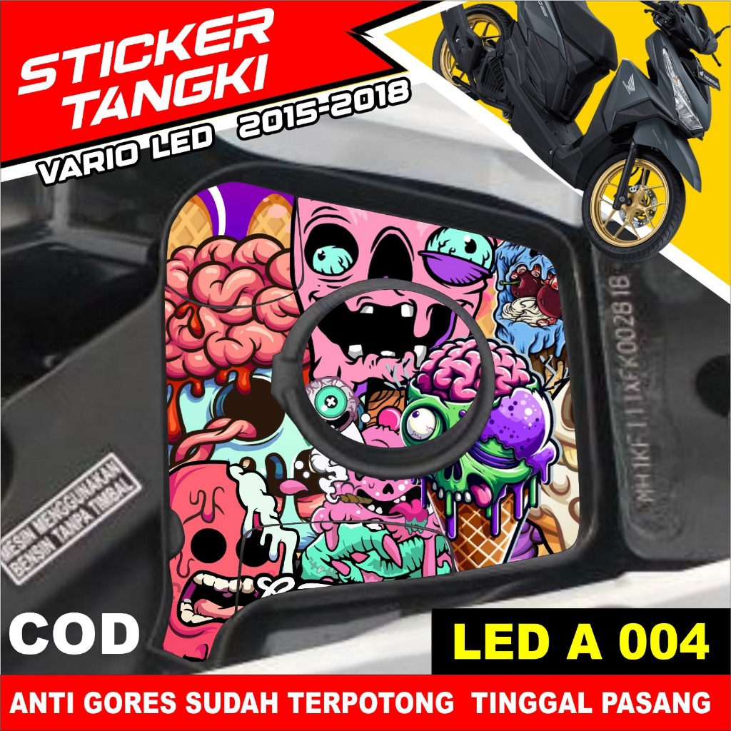 Jual STRIPING STICKER PELINDUNG COVER TANGKI VARIO LED 2015 -2018 KODE ...