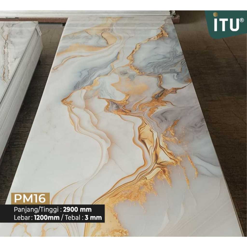 Jual ITU UV MARBLE SHEET - PANEL DINDING MARMER PVC / WALL BOARD ...