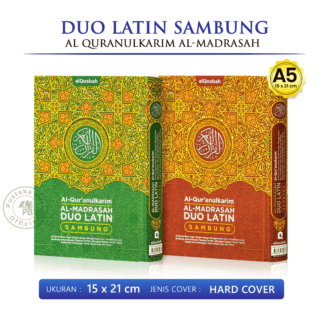 Jual Alquran Kecil Ukuran A5 Alquranunkarim Al Madrasah Duo Latin Al ...