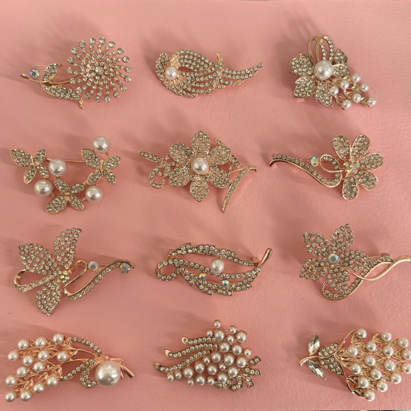 Jual [V ROSEGOLD] Bros Semanggi Kode Brg Semanggi Bros Rose Gold Bros ...