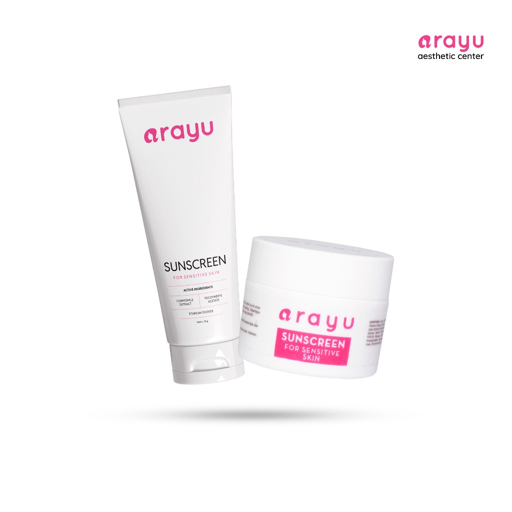 Jual Arayu Sunscreen for Sensitive Skin | Shopee Indonesia