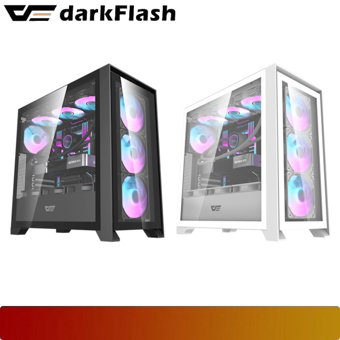 Jual DARKFLASH DRX90 Glass ATX PC Case | Shopee Indonesia