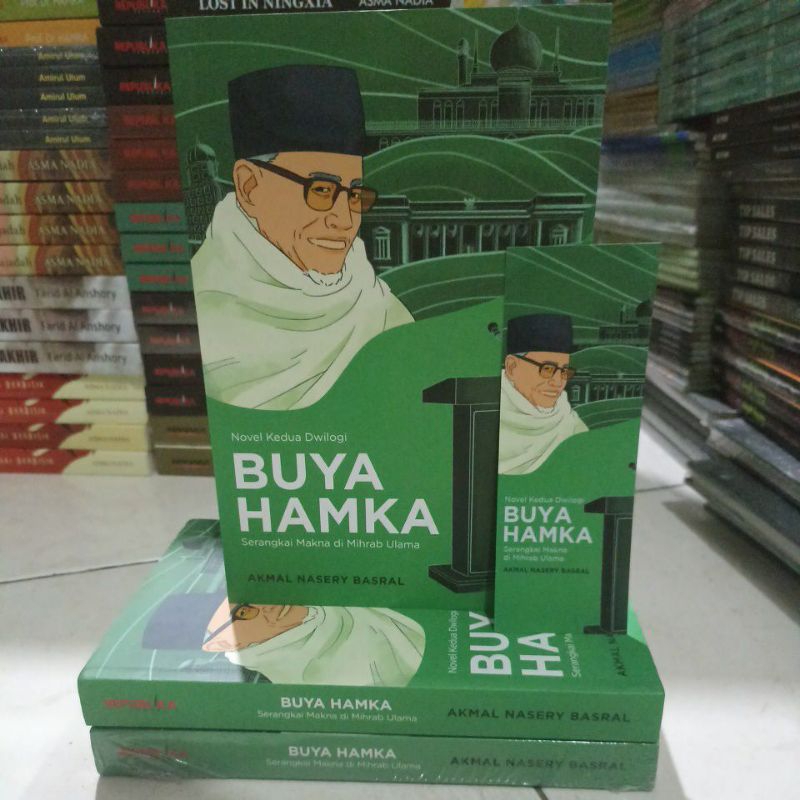 Jual BUKU NOVEL BIOGRAFIS / BACAAN MEMOAR TOKOH SEJARAH / SERANGKAI MAKNA DI MIHRAB ULAMA / BUYA ...