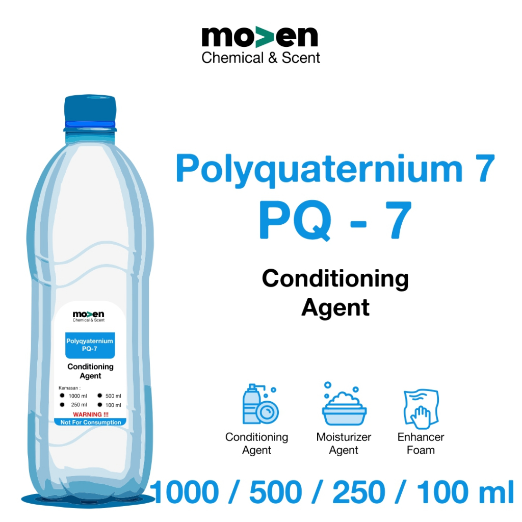 Jual Polyquaternium PQ 7 Kondisioner Agent 1 L / 500 ml / 250 ml / 100 ...