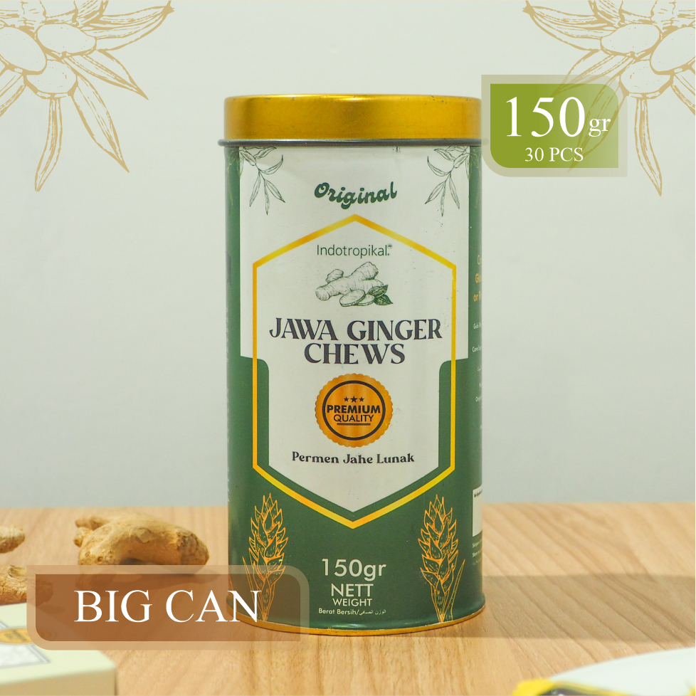 Jual Big Can (150gr) Permen Jahe Jadul Asli HALAL BPOM | SNACK ORIGINAL ...