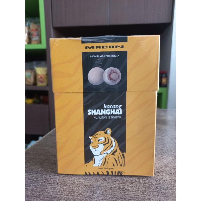 Jual Kacang Atom Sanghai Suling Mas Cap Macan Kualitas Istimewa 200 ...