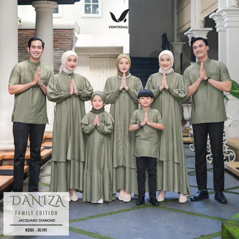 Jual [Vican] Ventedaily - Daniza Couple Family Edition Luxury Jaquard ...