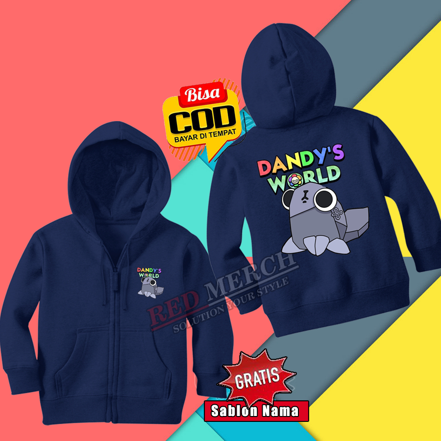 Jual JAKET ANAK LAKI LAKI PEREMPUAN / HOODIE ZIPPER ANAK PEBBLE DANDY'S ...