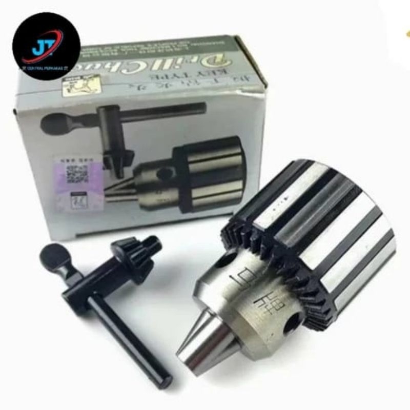 Jual Drill Chuck Kepala Bor Duduk Cap Kuda Ukuran 1/2" dan 13mm ...